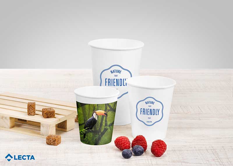 Packaging - EraCup Natural by Lecta: uma nova opção para copos de papel